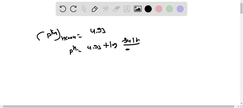 SOLVED: A 240.0 −mL buffer solution initially contains 3.0×10−2 M of HCHO2 and 3.0×10−2 M of ...