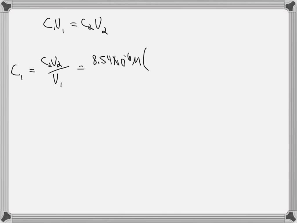 SOLVED: The absorbance of a cationic iron(II) sample solution was measured in a ...