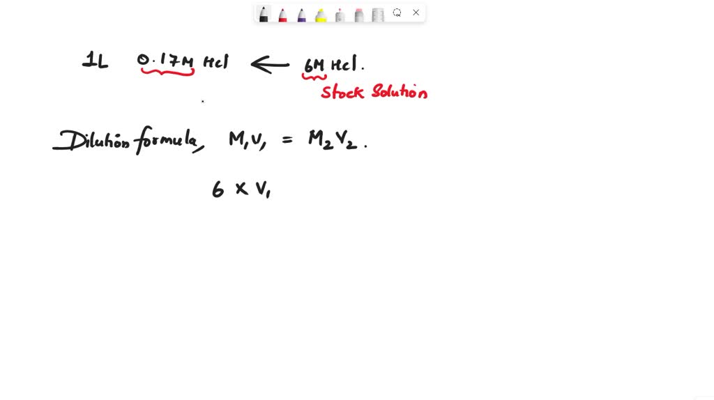 SOLVED: How do you prepare 2M HCl solution?