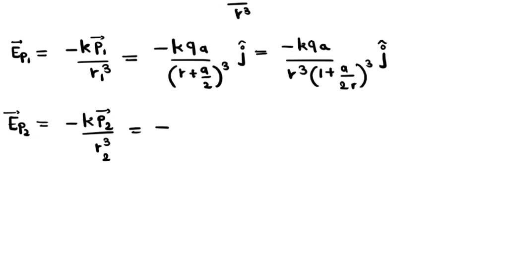 SOLVED: Electric quadrupole consists of two positive and two negative charges of the same abso ...