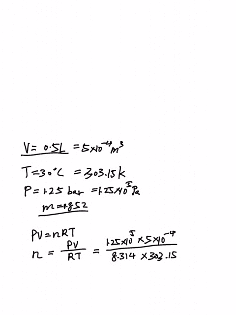 A gas sample is known to be a mixture of ethane k butane. A...
