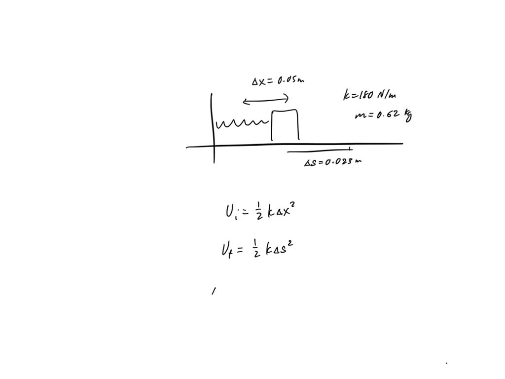SOLVED: (III) A 0.620 -kg wood block is firmly attached to a very light horizontal spring (k=180 ...