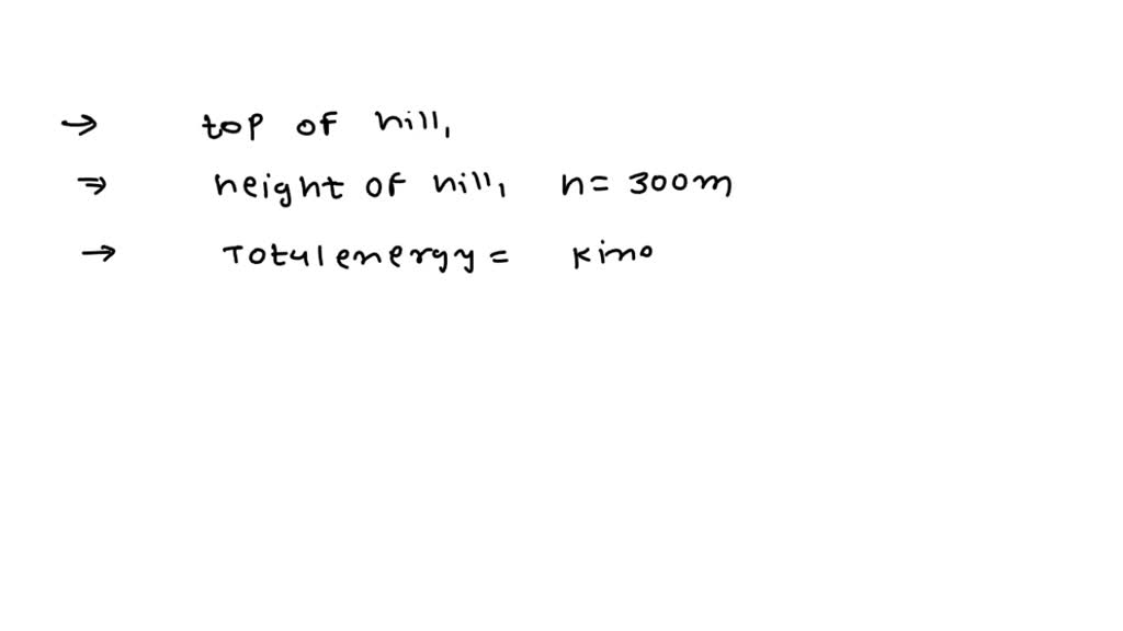 SOLVED: What is the potential energy of a 10 kg rock that is sitting on ...