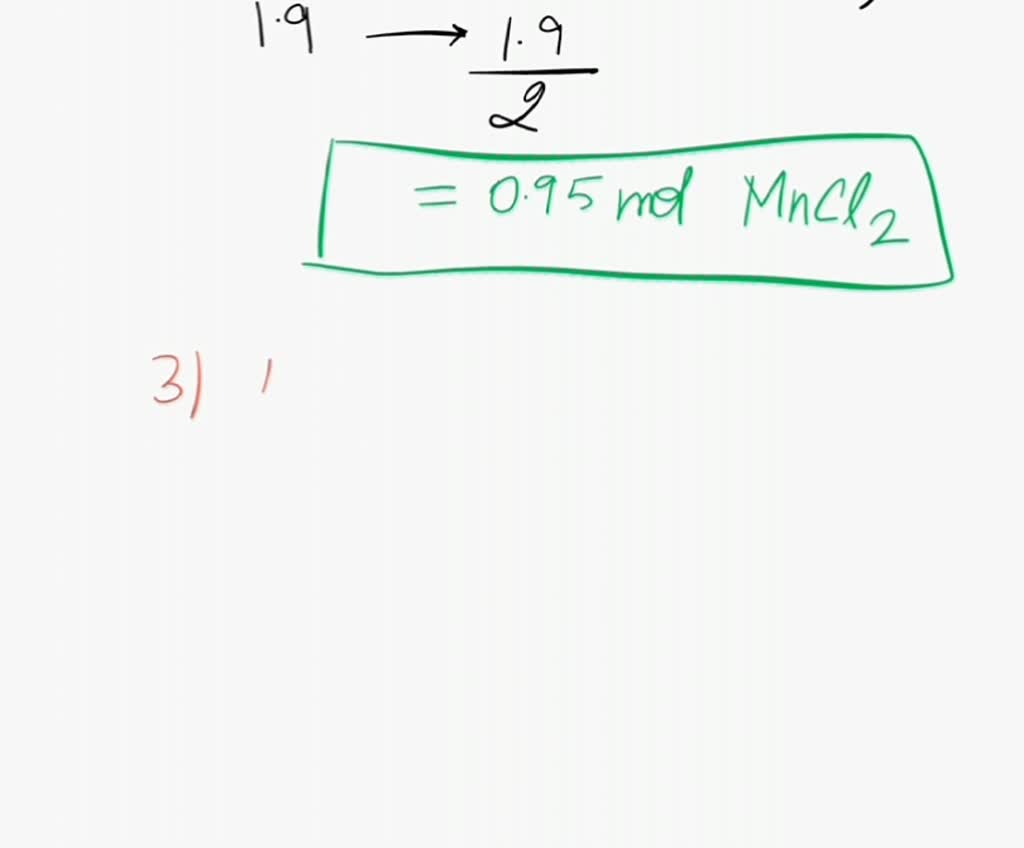 SOLVED:An early method of producing chlorine was by reaction of ...