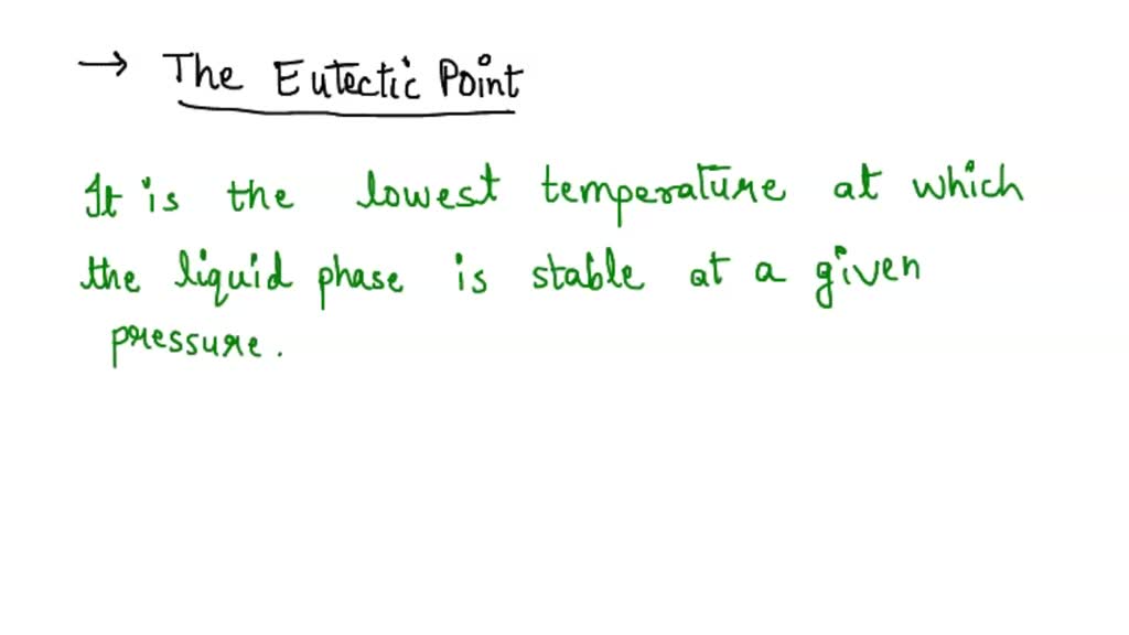 SOLVED: Make a graph of temperature vs. melting point with your mixture ...