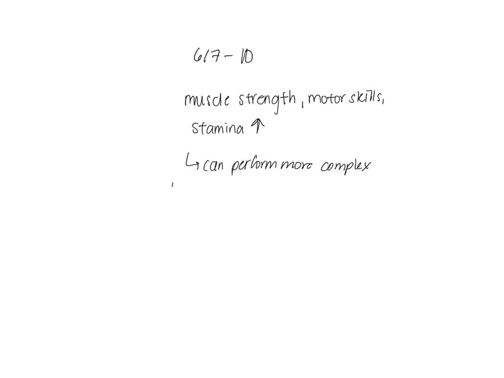 SOLVED: Please cite information and come up with (3 PHYSICAL milestones ... SOLVED: Please cite information and come up with (3 PHYSICAL milestones ...