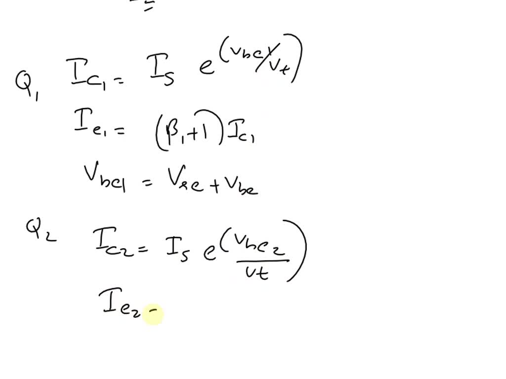 SOLVED: Derive an expression for the output impedance ofthe Wilson current source.
