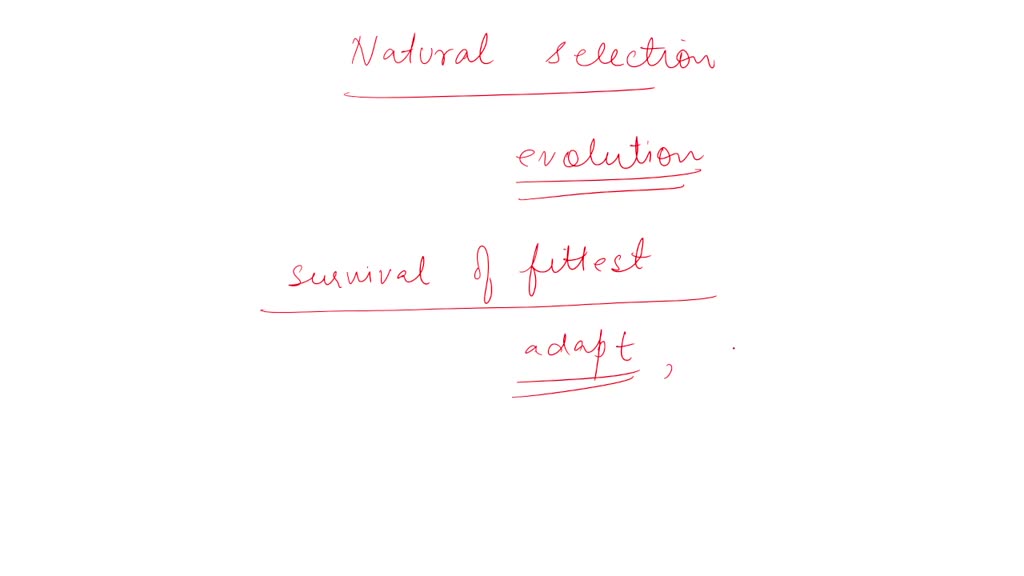 SOLVED: Which statement best describes natural selection? Some live and ...