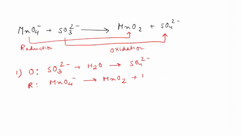 i why is permanganate and hydrogen peroxide stored in dark bottles ii write the balanced ...