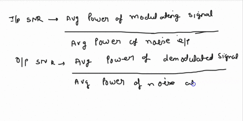 (9) Derive an expression for the post-detection...