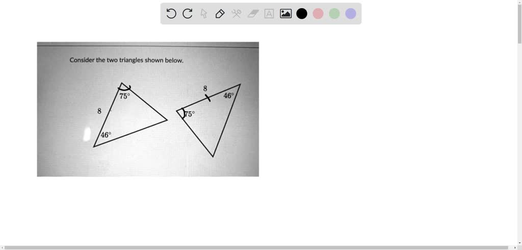 SOLVED: ' Are the two triangles congruent ? Please answer correctly ... SOLVED: ' Are the two triangles congruent ? Please answer correctly ...
