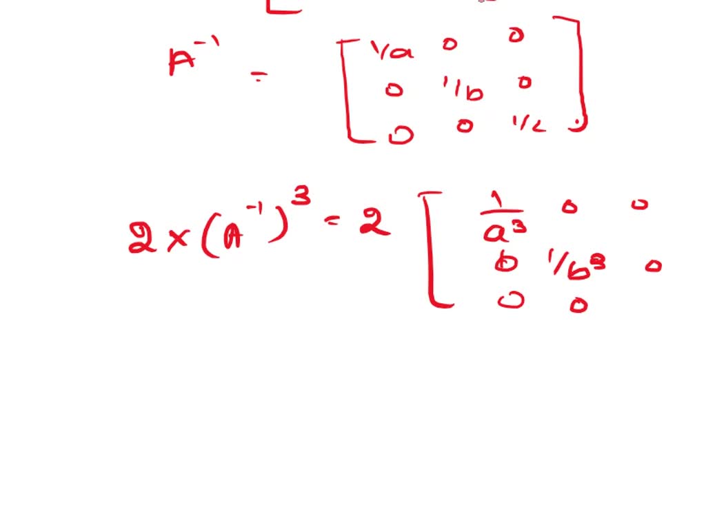 SOLVED: Enter a 3x3 skew-symmetric matrix A that has entries a21=3, a31 ...