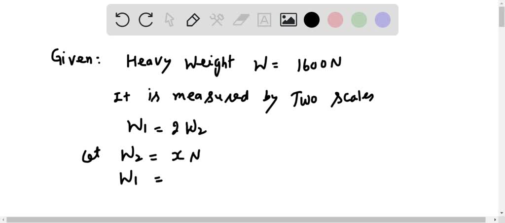 Henry Heavyweight weighs 1600 N and stands on a pair of bathroom scales ...