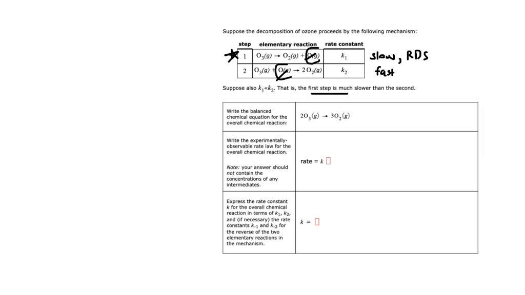 SOLVED: 2.6*. The reversible set of reactions represented by k3 ABC k2 ...