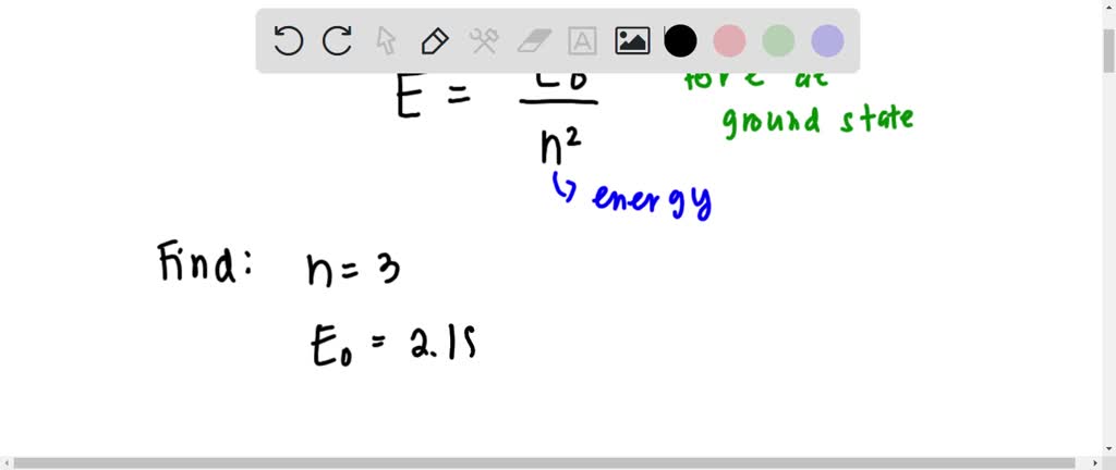 Solved Calculate The Energy Required To Ionize A Hydrogen Atom To An
