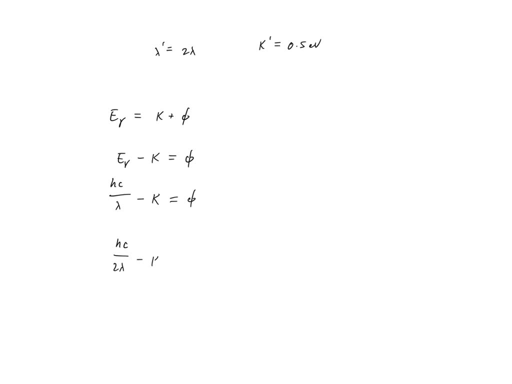 SOLVED: 11. A light source of wavelength, ?, illuminates a metal and ...