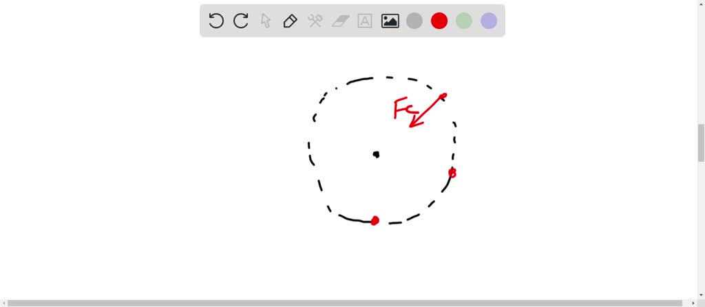 SOLVED: A ball is attached to a string and whirled clockwise in a ...