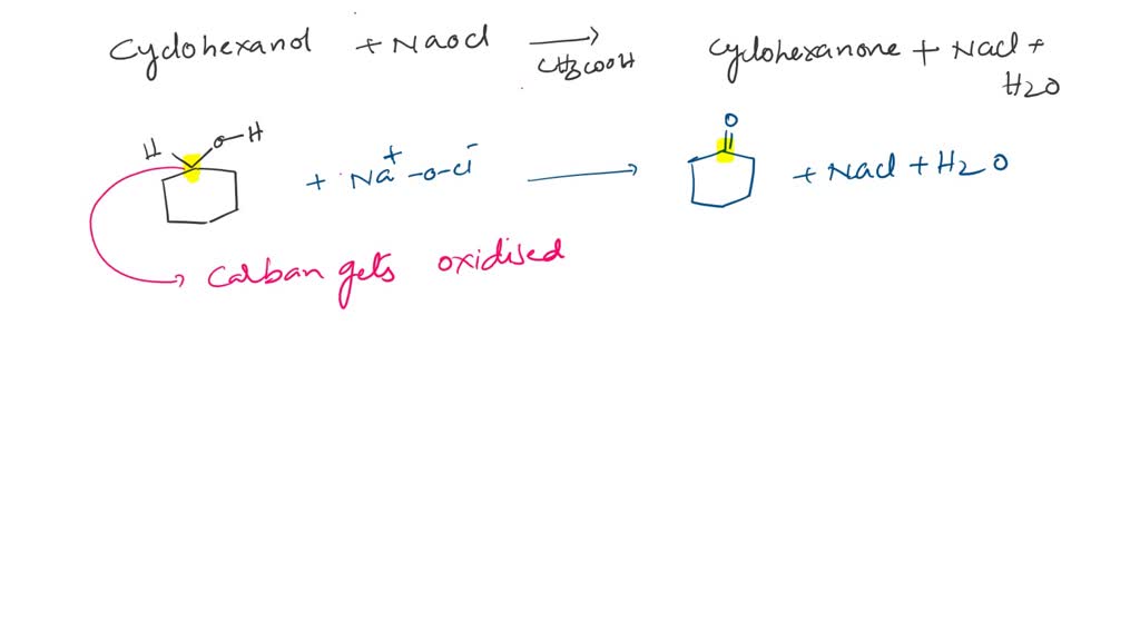 SOLVED: In the oxidation experiment, an alcohol was converted to a ...