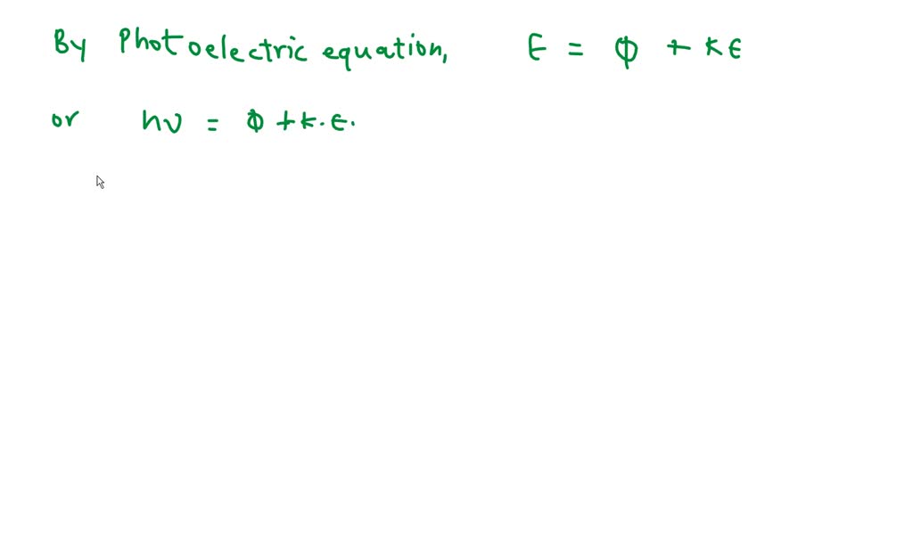 SOLVED: Titanium has a work function of 6.94x10^-19 J. The work ...