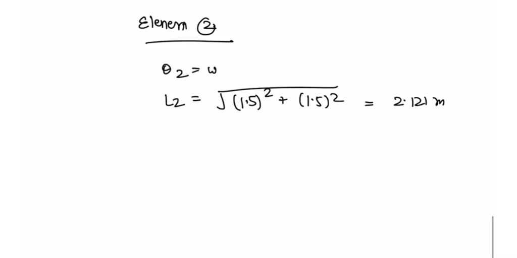 SOLVED: 3. For the one-dimensional 4 truss-element system shown, determine the nodal ...