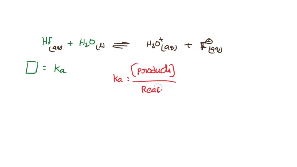 SOLVED: Fill in the left side of this equilibrium constant equation for ...