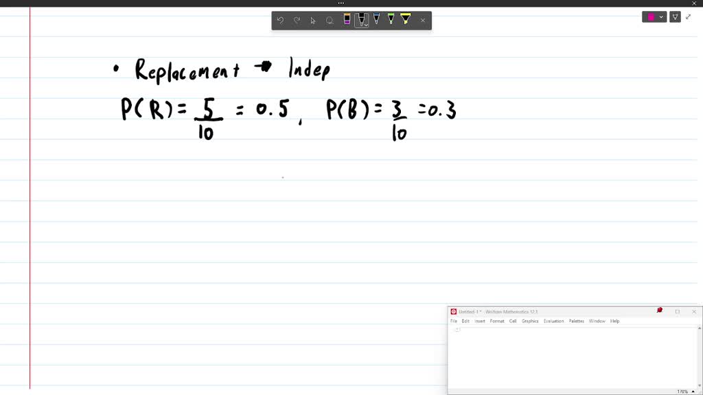 SOLVED: A jar contains 5 red balls, 3 blue balls, and 2 green balls ...