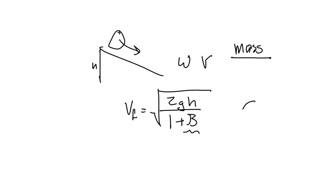 SOLVED: How does the mass of a rolling object affect its final speed at ...