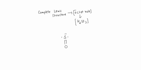 H2so3 Lewis Structure