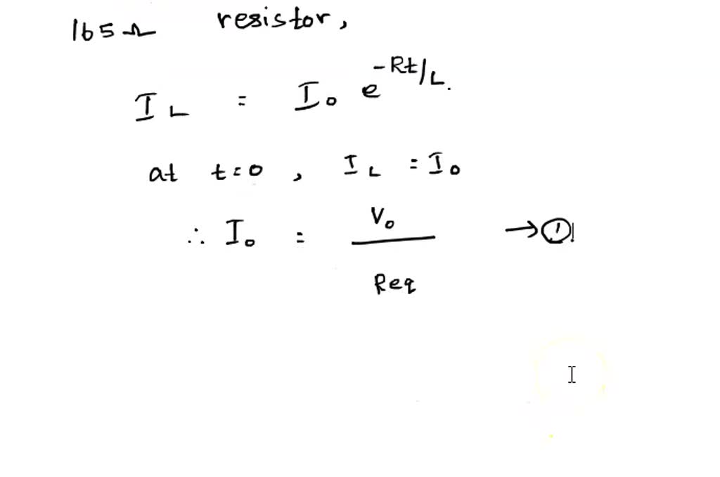 Solved In The Circuit Shown In The Figure The Inductor Has Inductance L 2 25 Hand Negligible