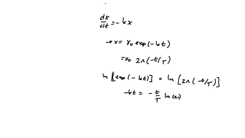 SOLVED: The disintegration rate of a radioactive substance is directly ...
