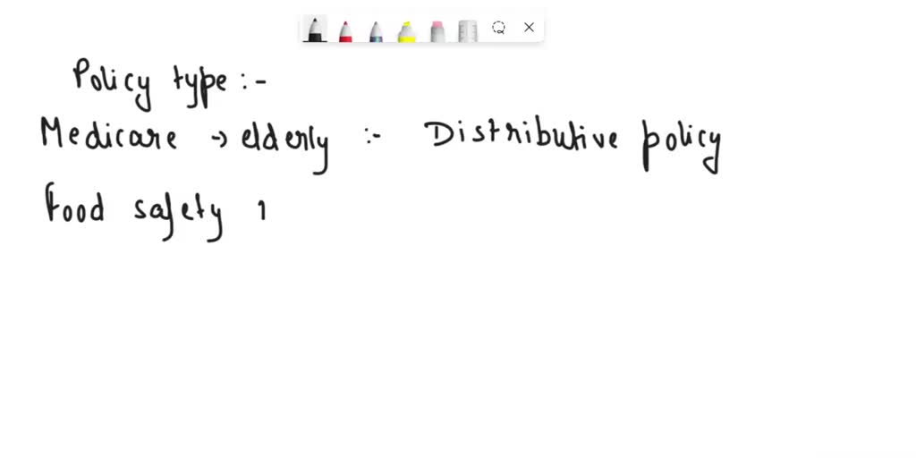 SOLVED: Text: Lecanre discussed distributive, regulatory, and ...