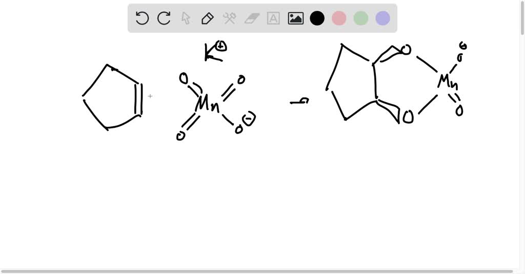 SOLVED: Show the curved-arrow mechanism for the first step; and the structure of the cyclic ...