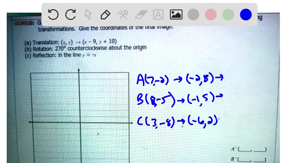 SOLVED: 'PLEASE HELP!! 20 POINTS!!! clockwise clockwise about the 8 ...
