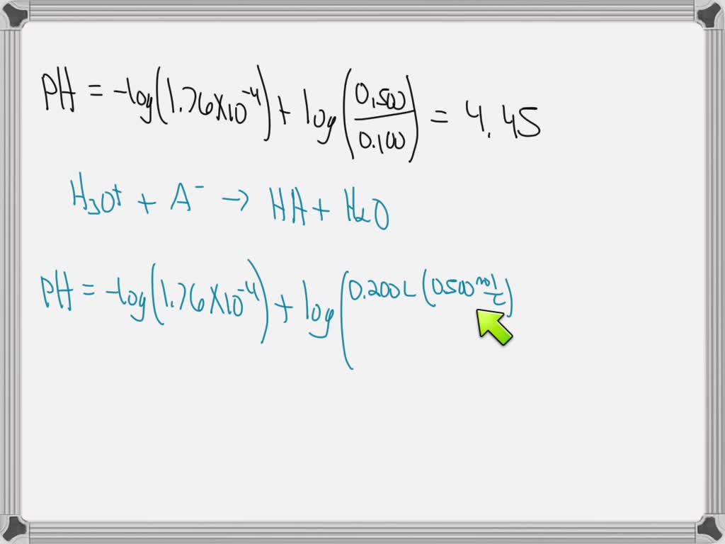 SOLVED: A buffer solution contains 0.100 M formic acid (HCOOH) and 0.500 M sodium formate ...