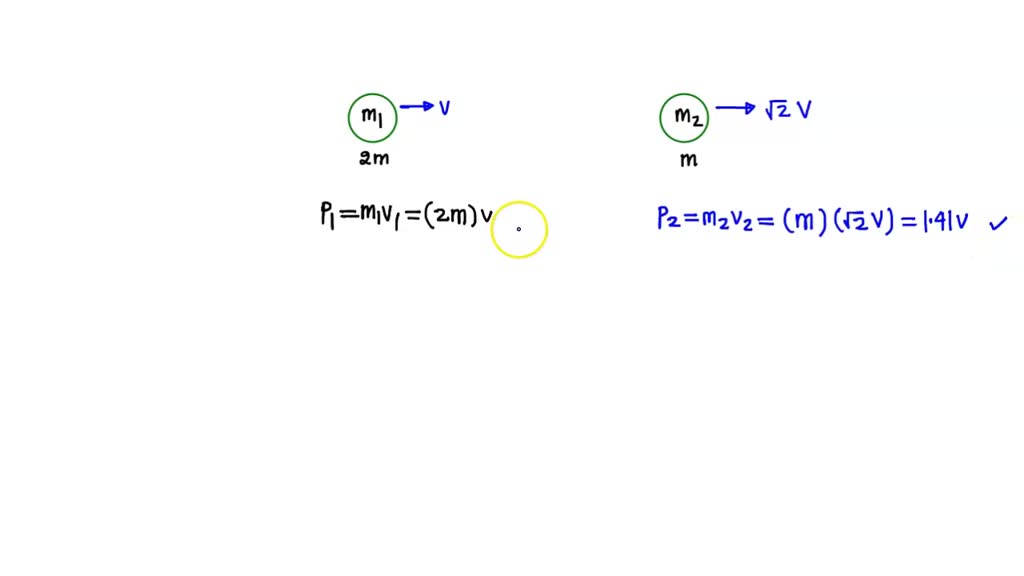Solved Consider Two Objects Object 1 And Object 2 Moving In The Same Direction On A 4651