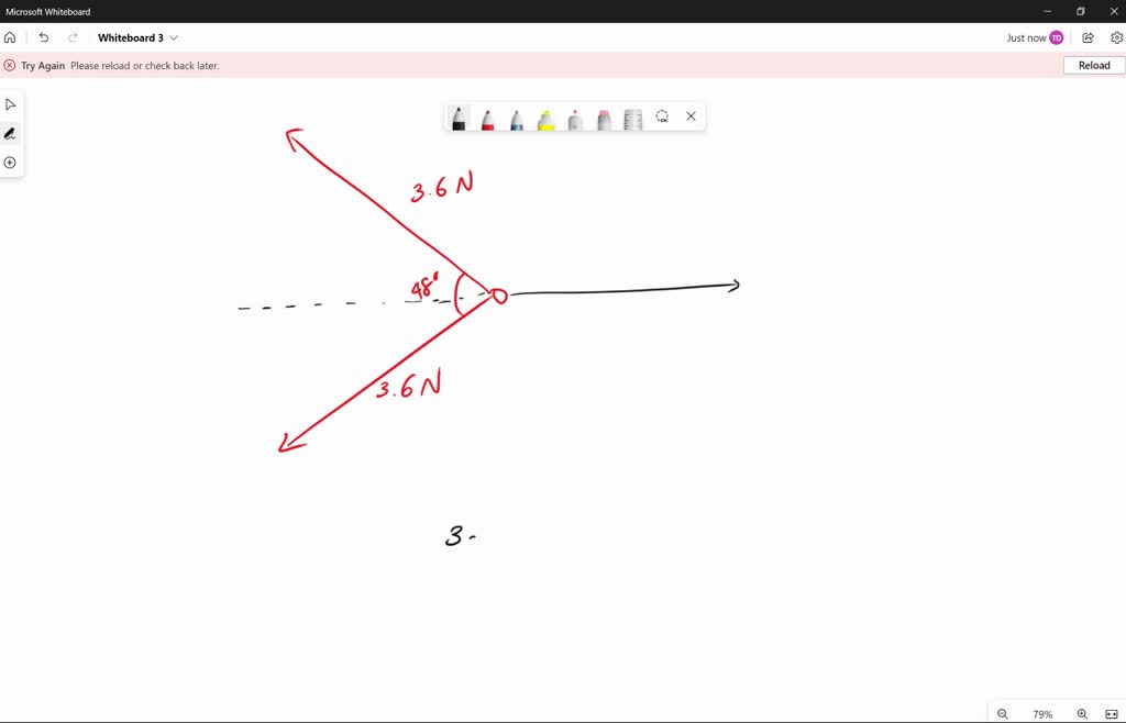 Solved 5 The Diagram Shows Two Forces Of Equal Magnitude Acting On An