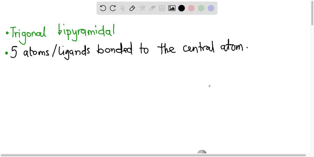 SOLVED: The three-dimensional structure of a generic molecule given. Identify the axial and ...