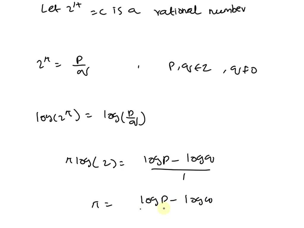 SOLVED: Prove that there exist a rational number a and an irrational ...