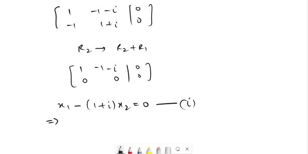 SOLVED: Consider the two-dimensional ODE x' = Ax and assume that A ∈ ℝ^2x2 has complex ...