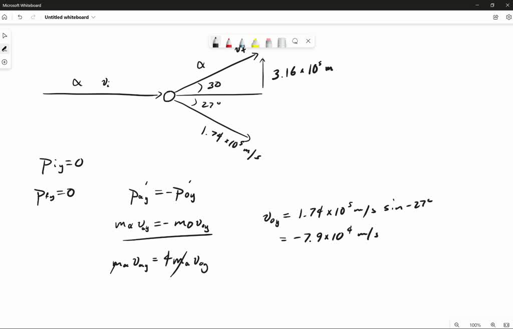 SOLVED: An alpha particle collides with an oxygen nucleus, initially at ...