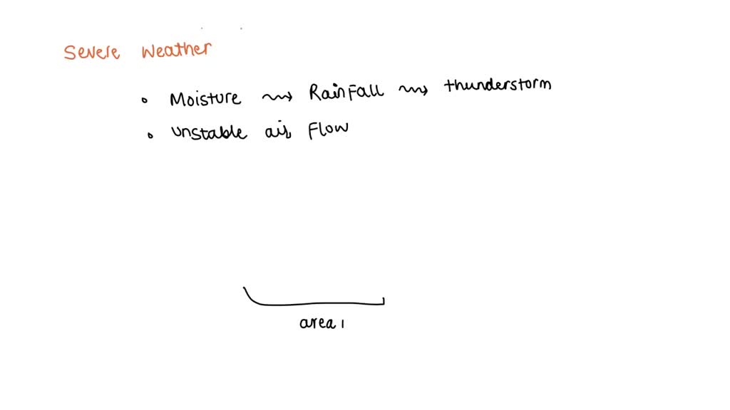 SOLVED: You are watching the weather forecast and the weatherman says ...
