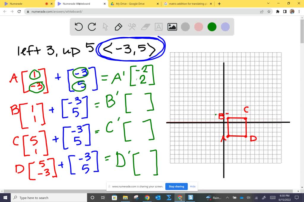 Scale a square ABCD with coordinate A (0, 0) B (5, 0) C (5, 5) and D (0 ...