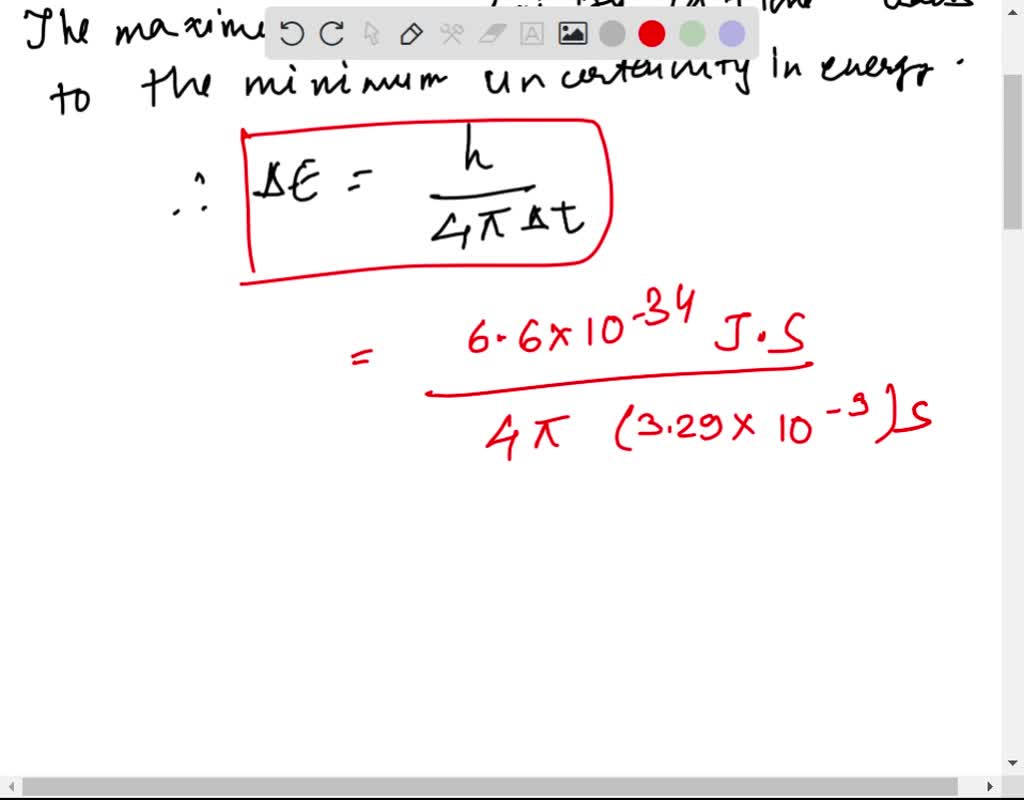 Solved An Atom In An Excited State Temporarily Stores Energy If The