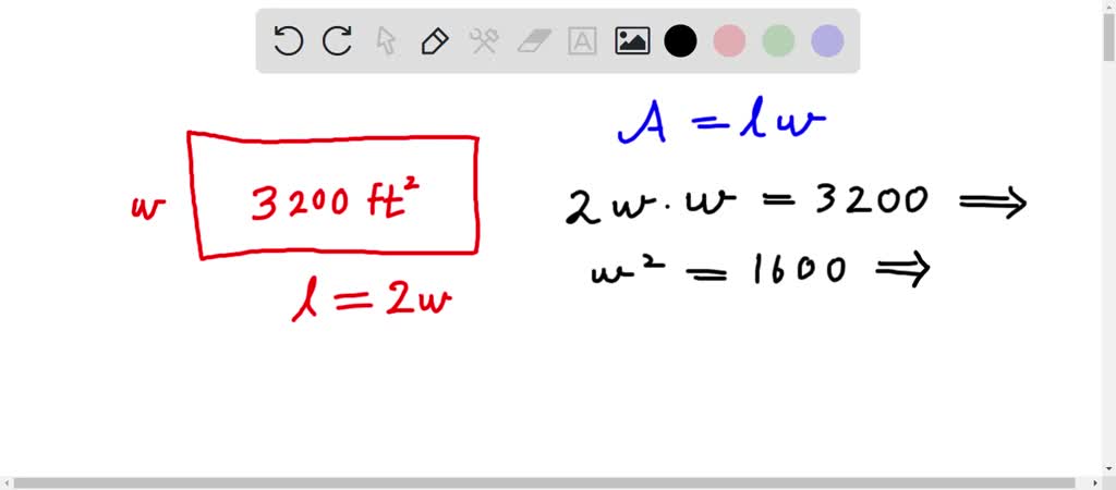 SOLVED: Deepa has 64 m of fencing to build a four-sided fence around a rectangular plot of land ...