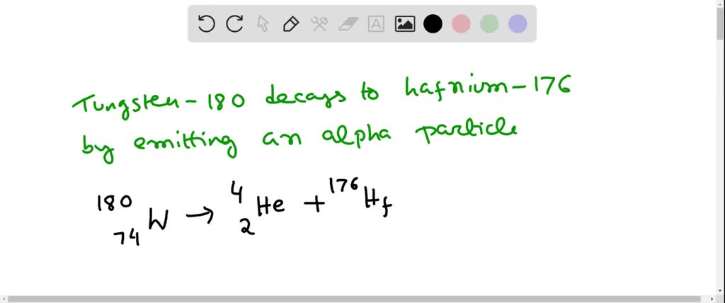 SOLVED:0 ADVANCED MATERLM Writing the symbols in a nuclear chemical equation Suppose technetium ...
