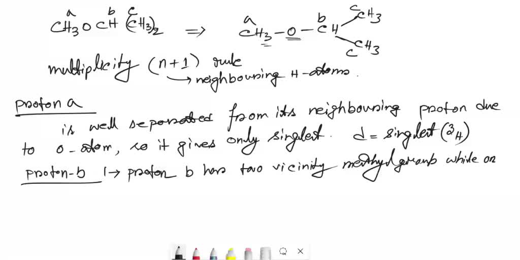 SOLVED: The general H-NMR rule for the number of bond lengths and ...