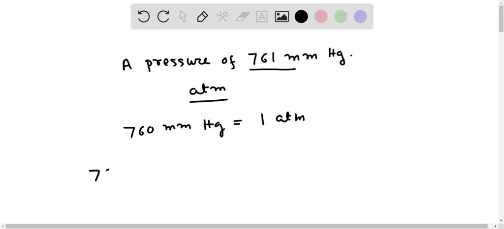 SOLVED: The pressure unit of mmHg is common to barometers The ...