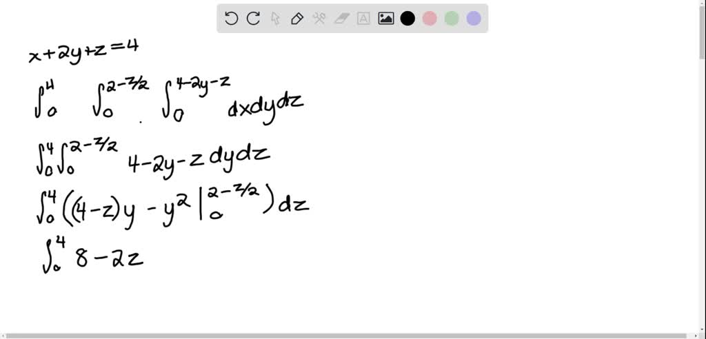 SOLVED: Find the volume in the first octant bounded by the coordinate ...