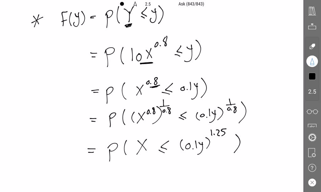 SOLVED: an actuary models the lifetime in years of a random selected in personas a random ...