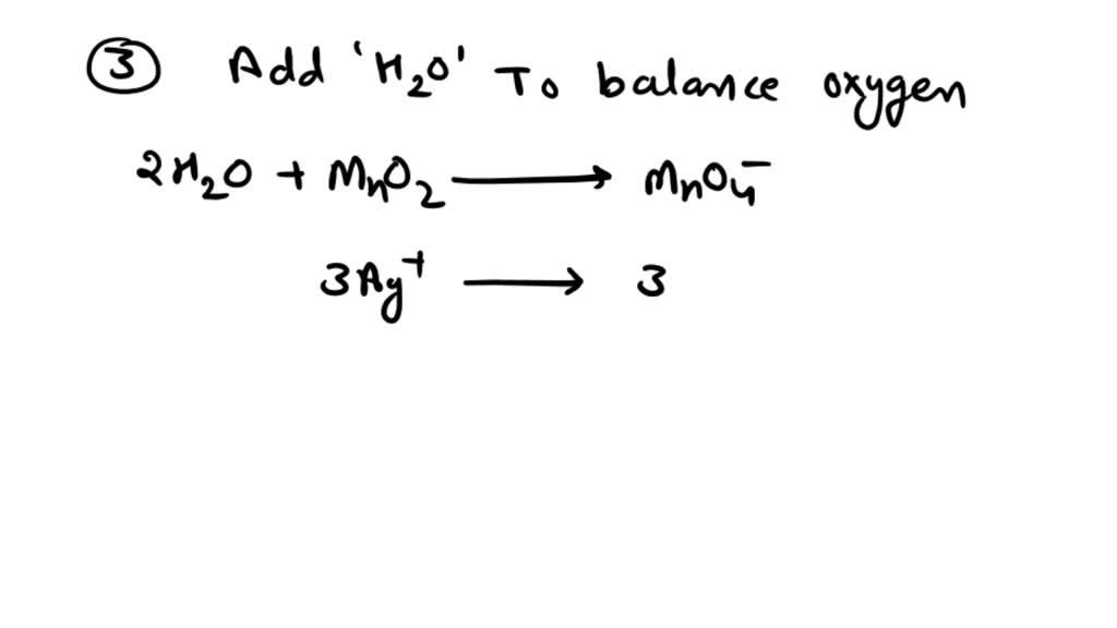 SOLVED: 1. For a particular redox reaction, MnO2 is oxidized to MnO4− ...